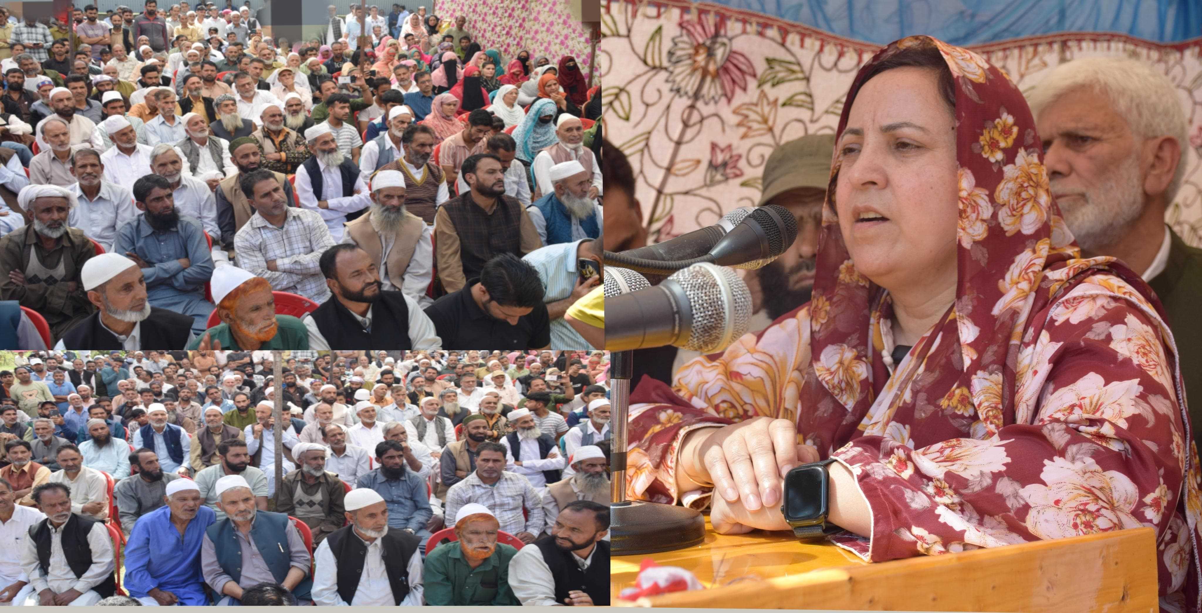 Sakeena Itoo inaugurates new PHC in Devsar