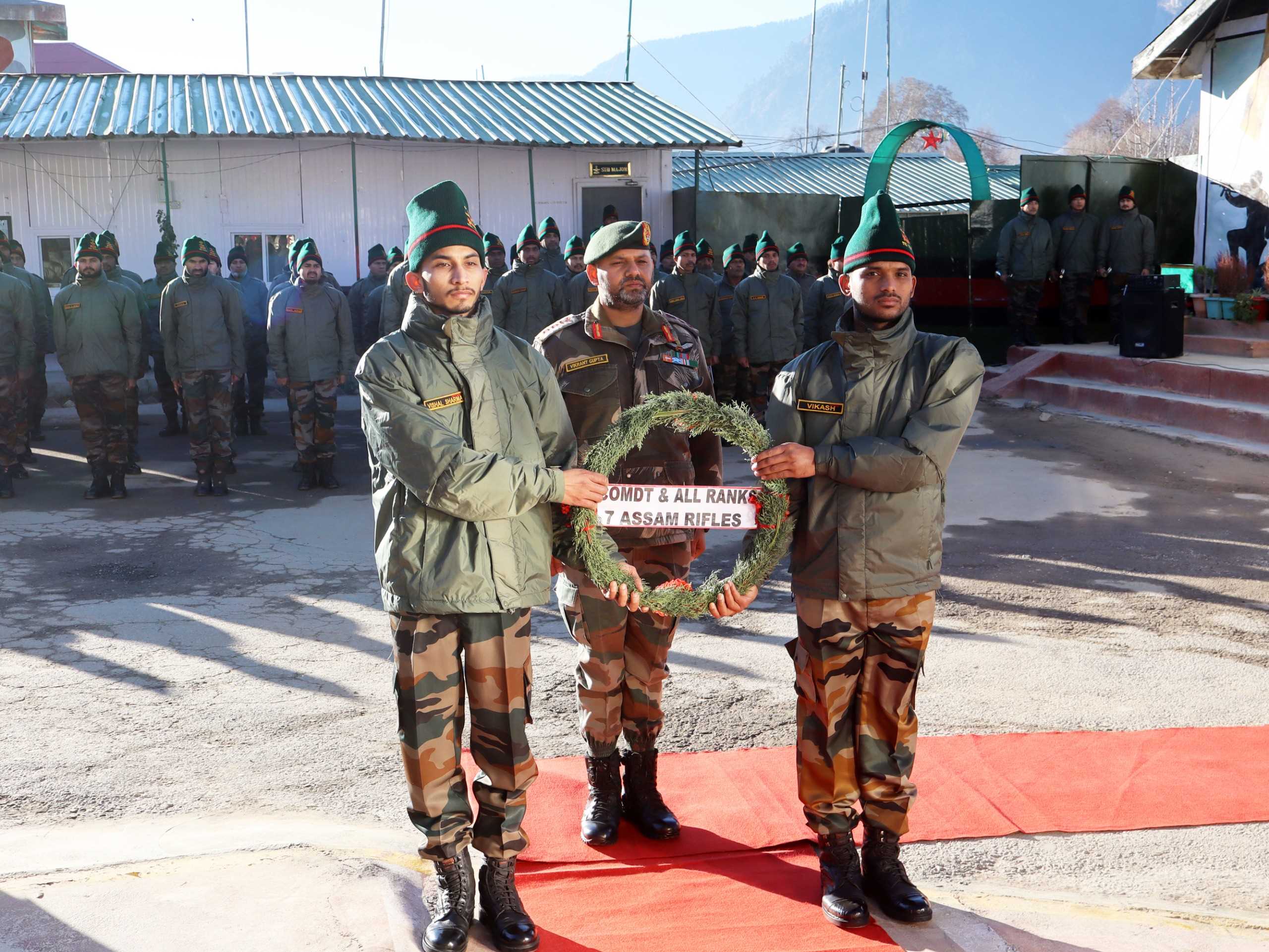 Assam Rifles honors fallen soldier