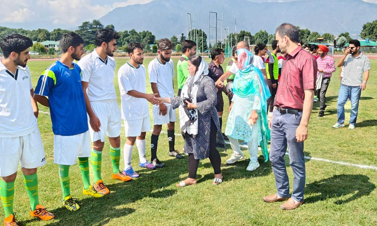Annual inter-college football tourny kicks off at KU