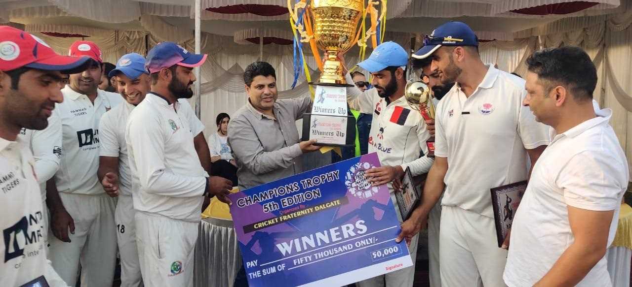 Sarmad Hafeez witnesses finals of 5th Champions Trophy 2022 at TRC ...